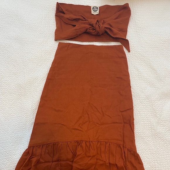 R2Fashion Sayulita | Skirts | Twopiece Palm Set | Poshmark